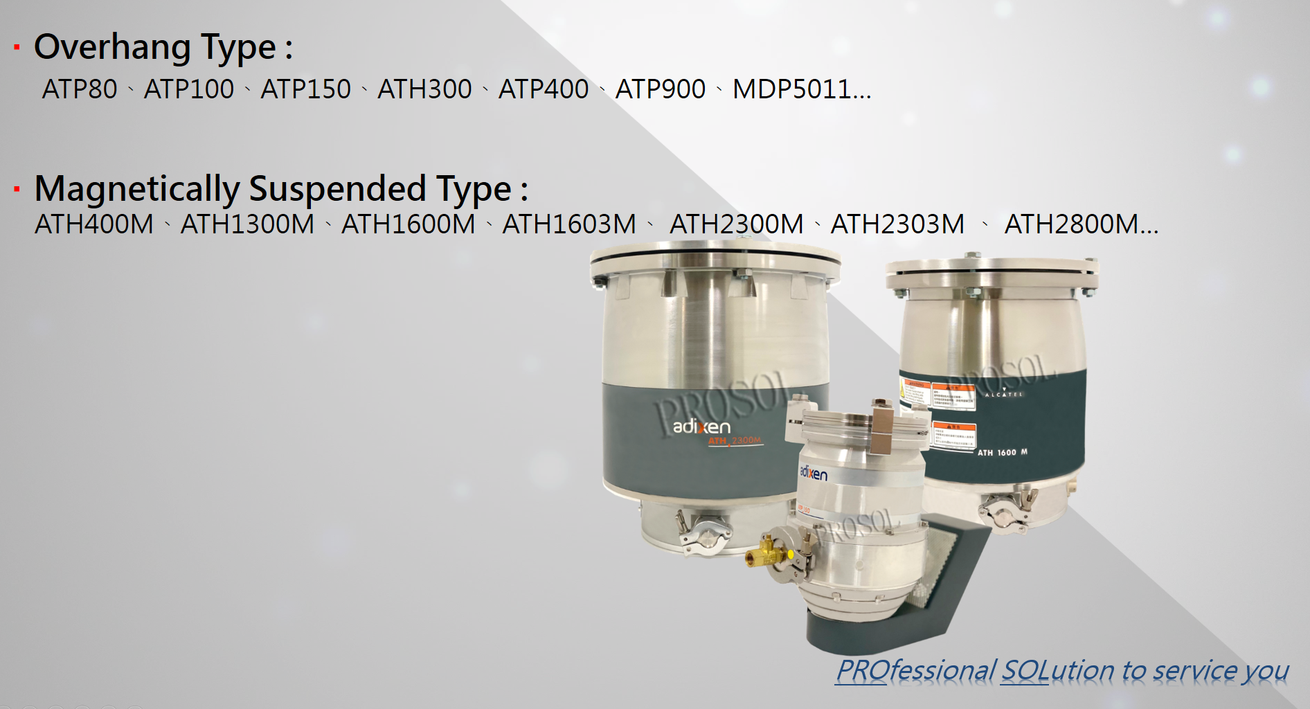 Alcatel | 致揚科技股份有限公司Prosol Corporation